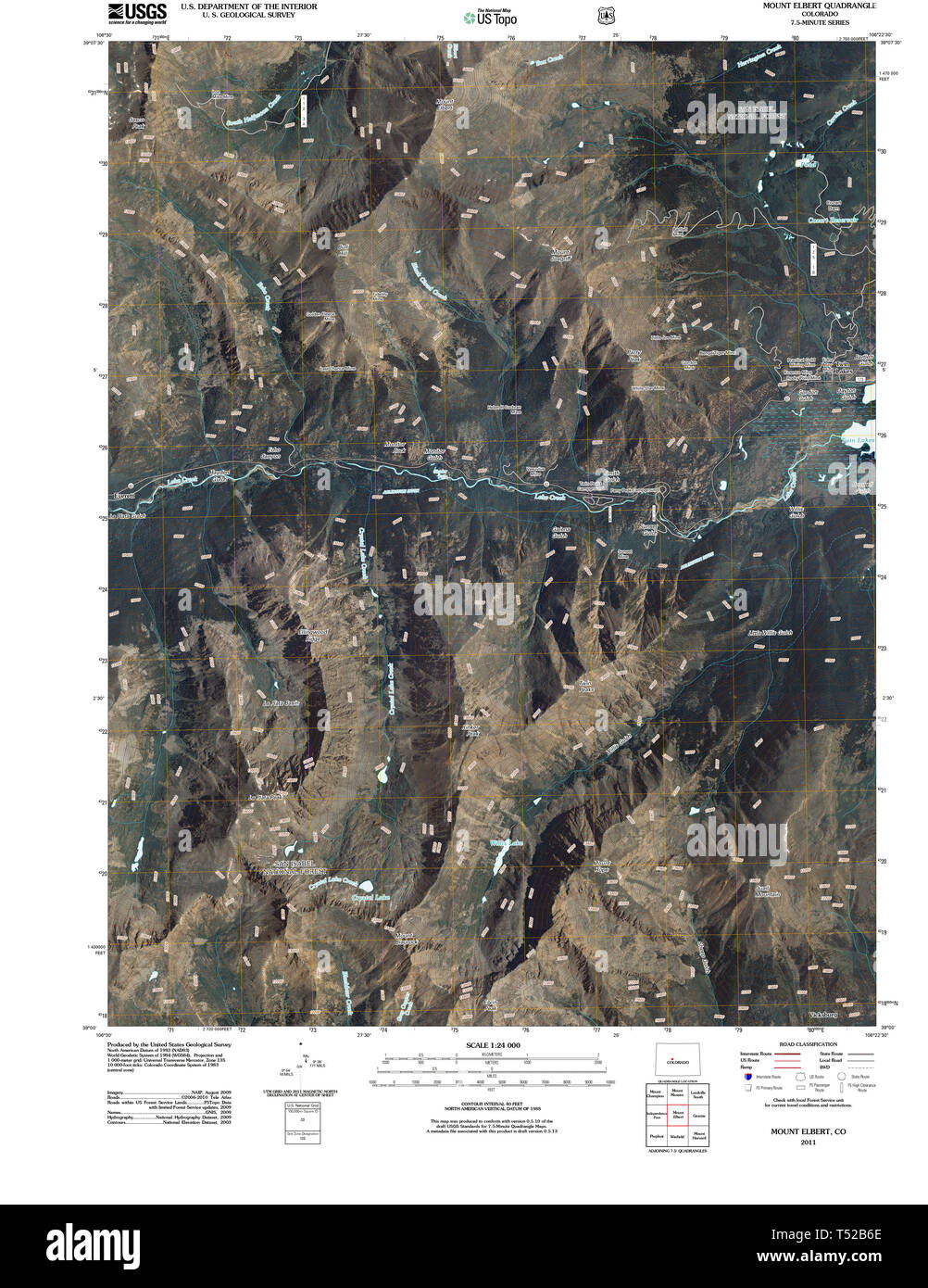 Mount elbert colorado hi-res stock photography and images - Alamy