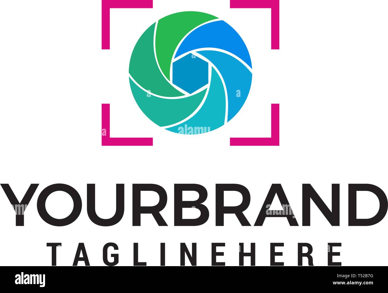 Photography shoot logo design concept template vector Stock Vector ...