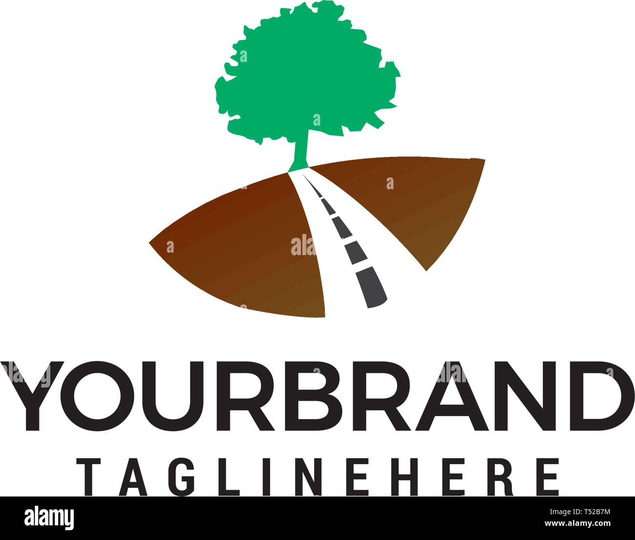 Tree badge Stock Vector Images - Alamy