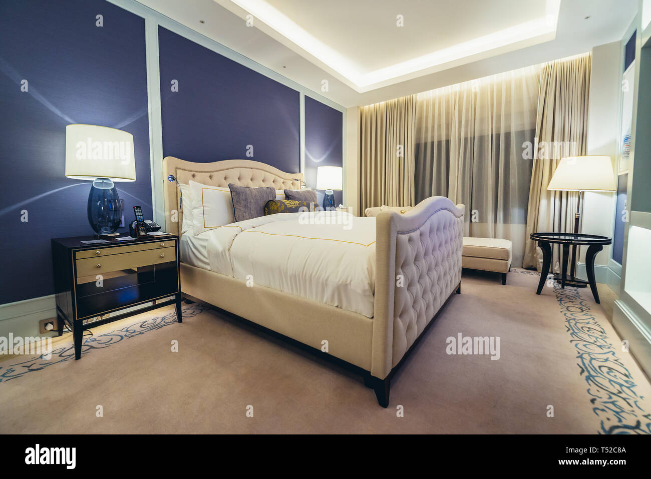 One bedroom suite in Fairmont Amman luxury hotel in Amman city, Jordan ...