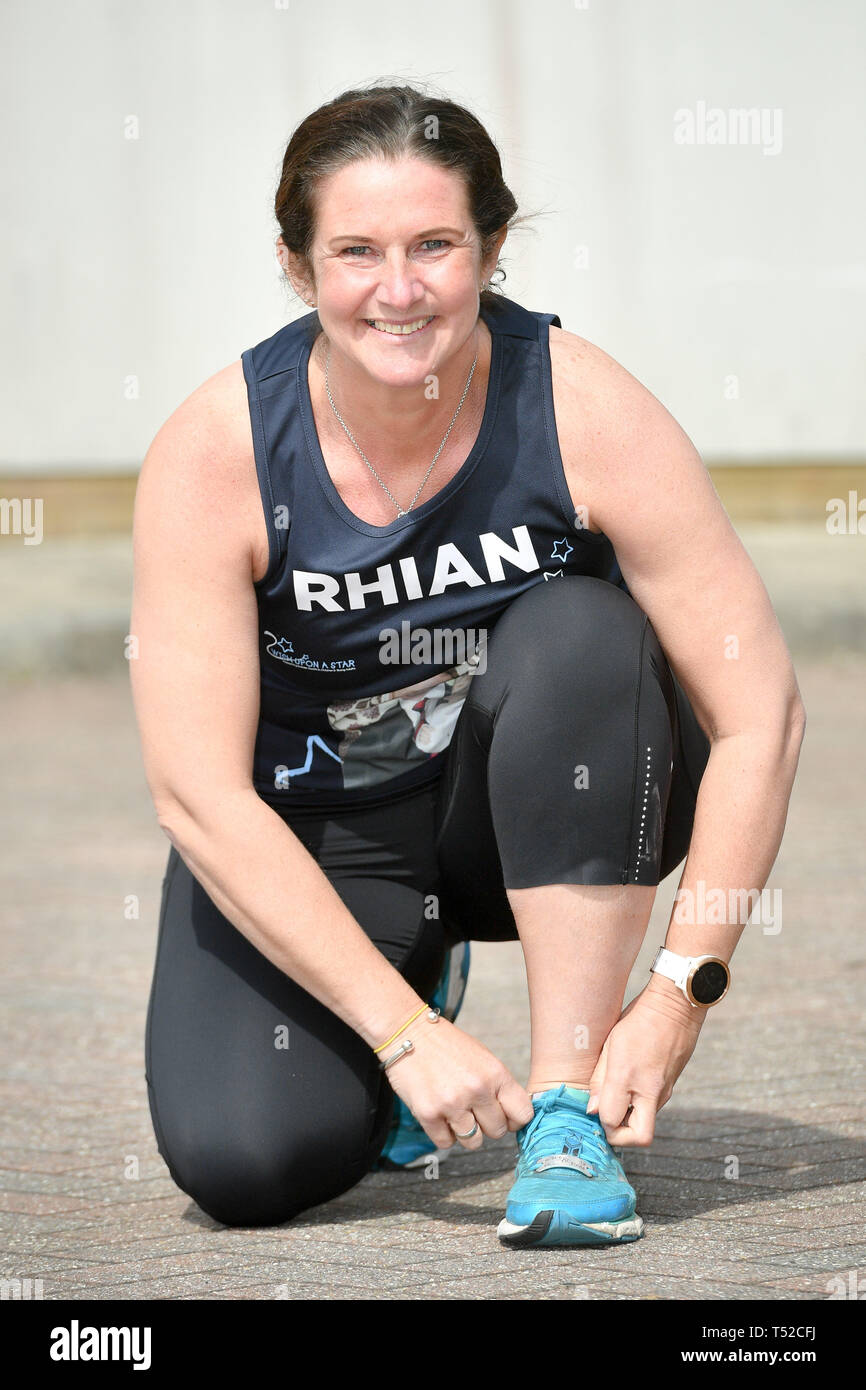Rhian Mannings who lost her baby son and husband within days of each ...