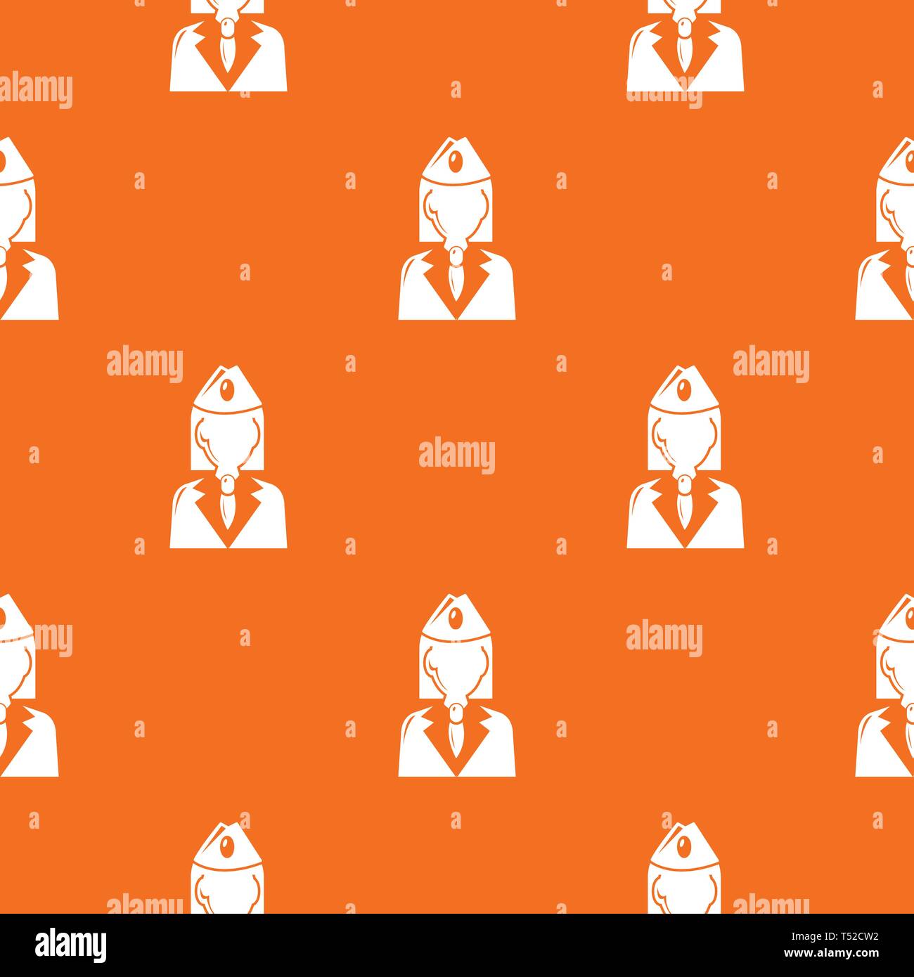 Train conductor pattern vector orange Stock Vector Image & Art - Alamy