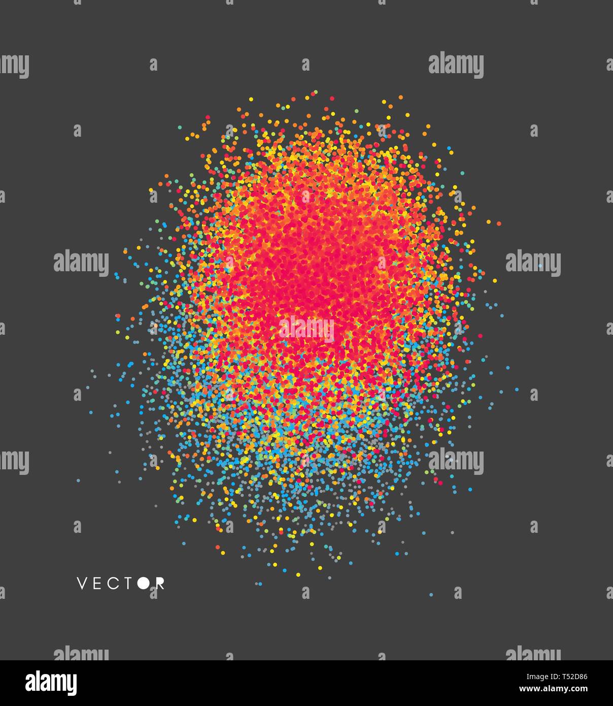 Circle color explosion hi-res stock photography and images - Alamy