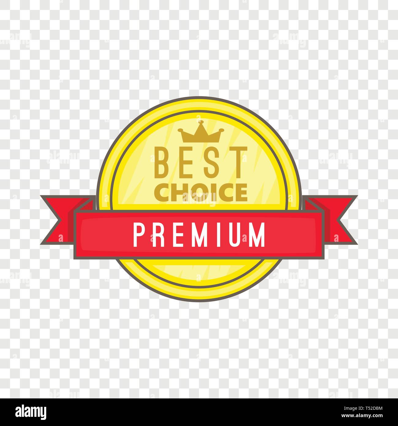 Best choice label icon, cartoon style Stock Vector Image & Art - Alamy
