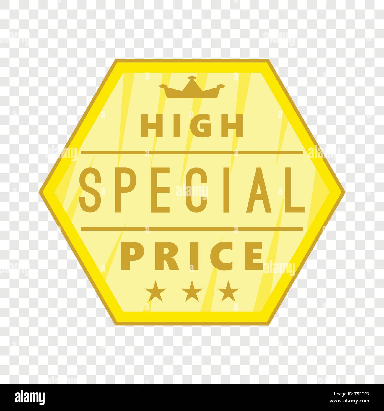 High special price label icon, cartoon style Stock Vector Image & Art ...