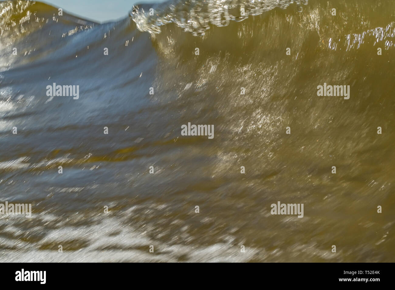 Sea waves close-up with white wave crests Stock Photo - Alamy