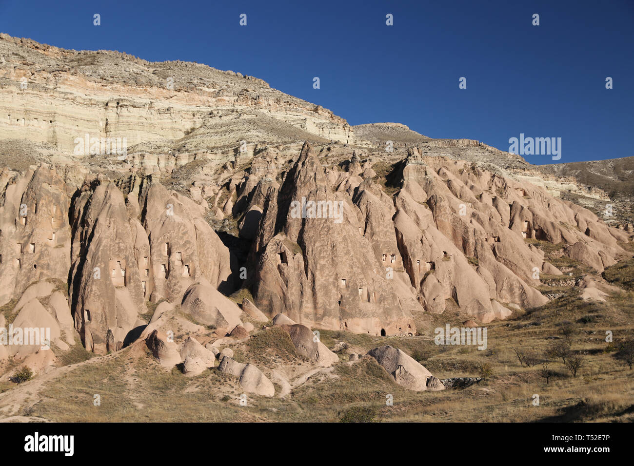 Rose Valley in Cavusin Village, Cappadocia, Nevsehir City, Turkey Stock ...
