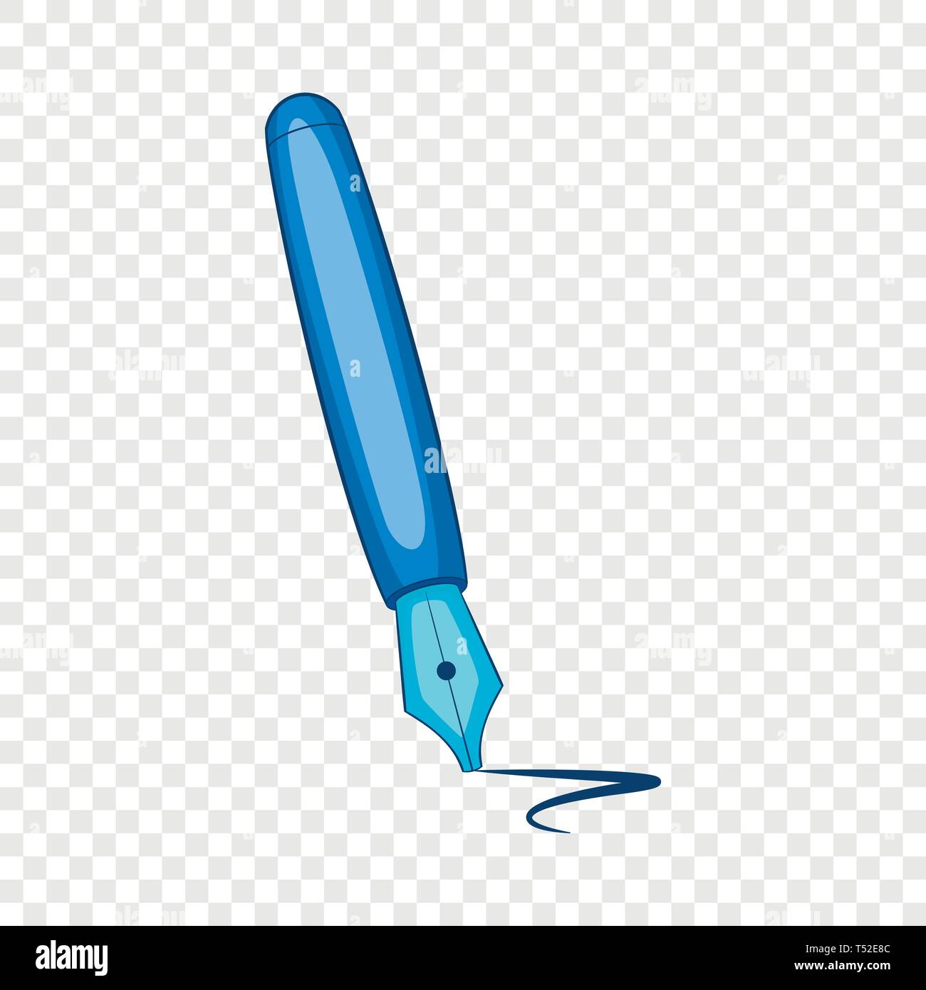 Ink pen icon, cartoon style Stock Vector Image & Art - Alamy