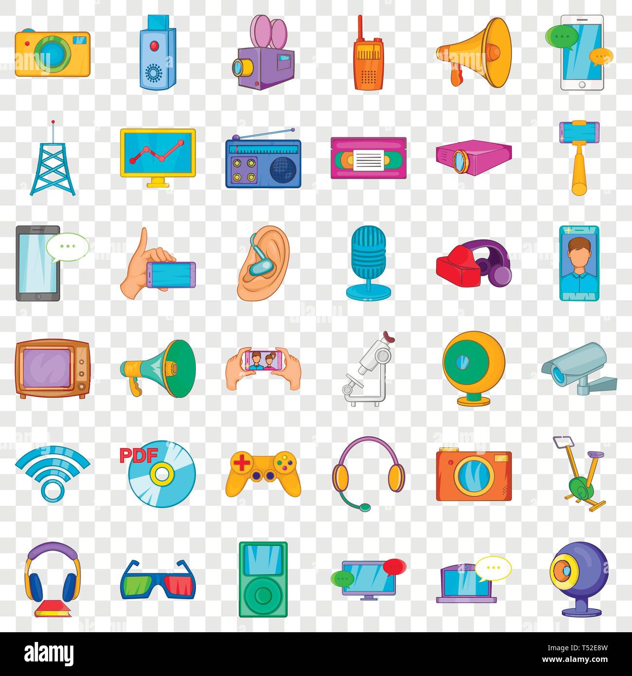 Good device icons set, cartoon style Stock Vector Image & Art - Alamy