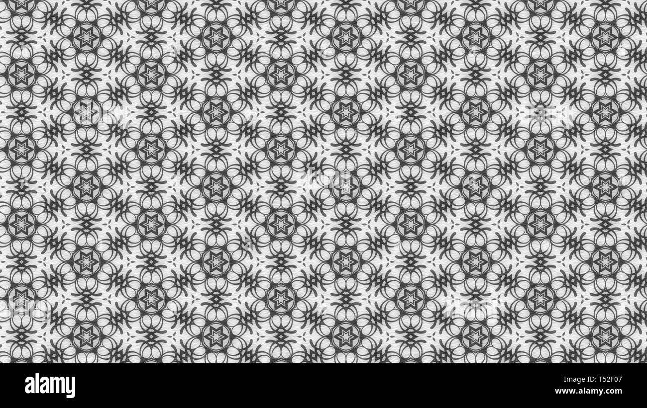 Grey Floral Vintage Pattern Background Image Stock Photo - Alamy