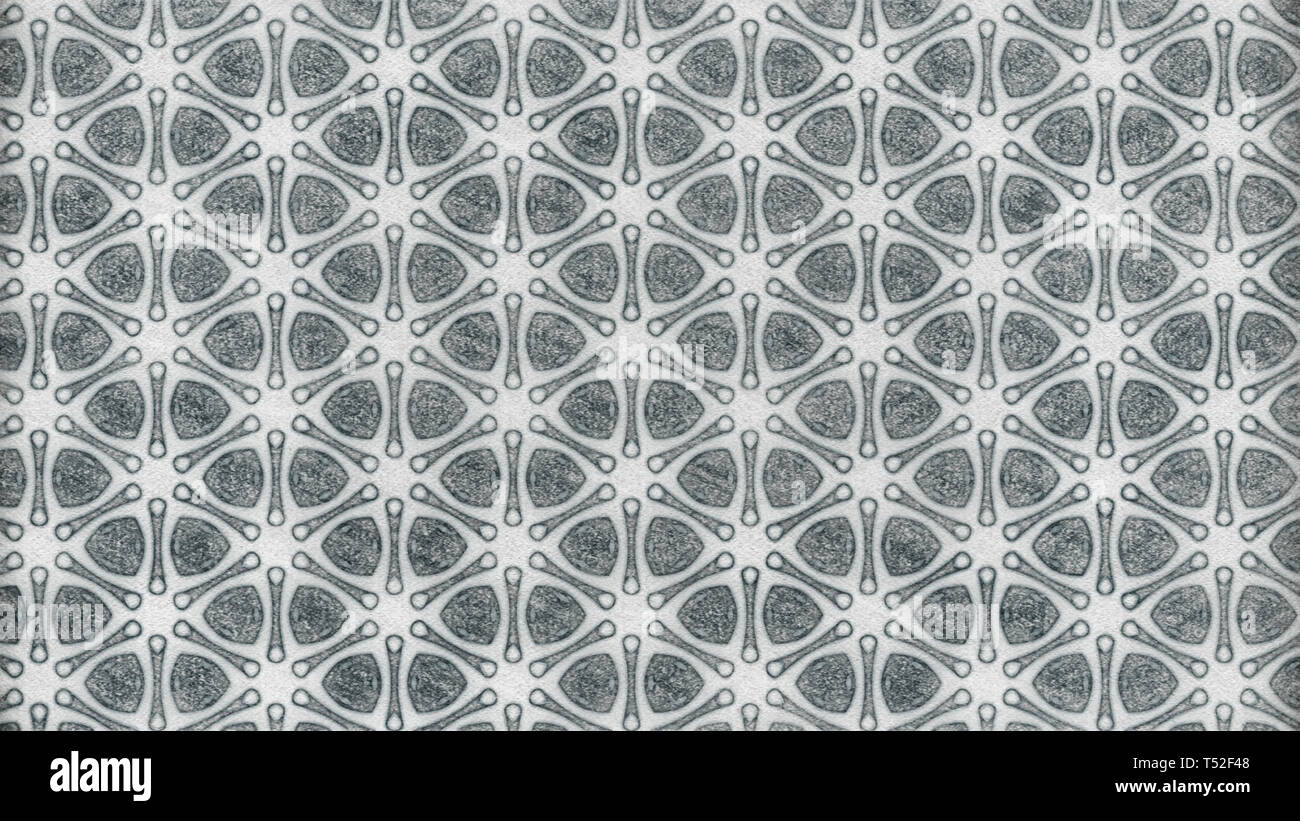 Geometric Ornament Pattern Wallpaper Stock Photo - Alamy