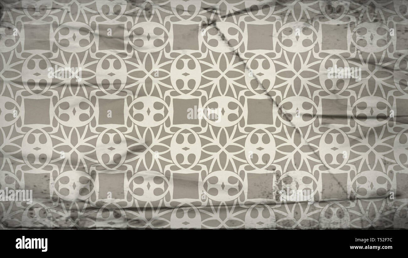 Light Brown Vintage Floral Wallpaper Pattern Stock Photo - Alamy