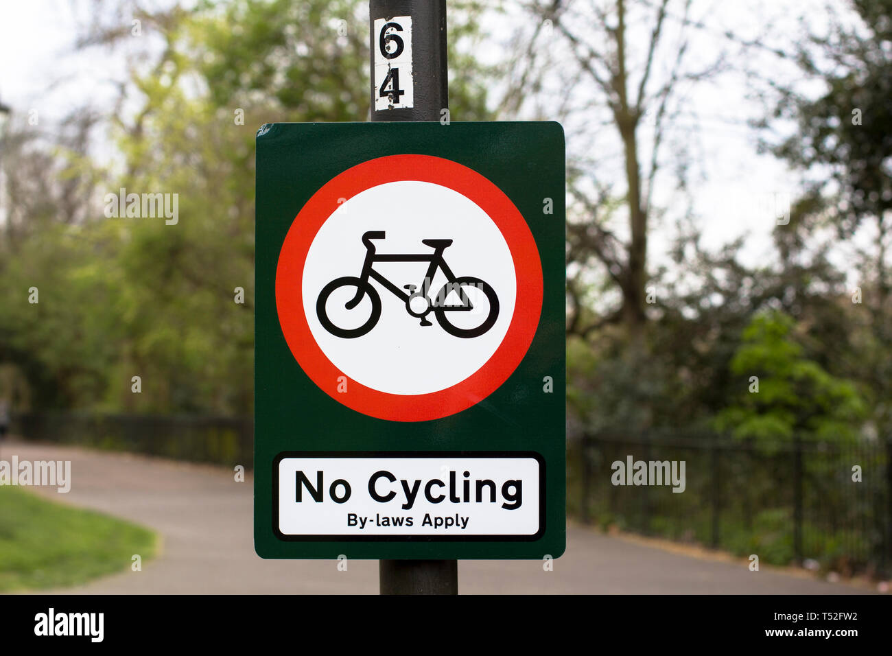 Bike By No Entry Sign High Resolution Stock Photography and Images - Alamy