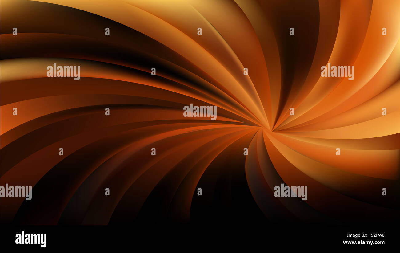 Abstract Cool Brown Radial Spiral Rays background Stock Photo - Alamy