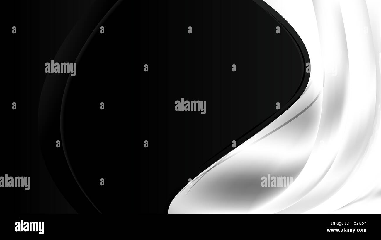 Ppt background wave Black and White Stock Photos & Images - Alamy