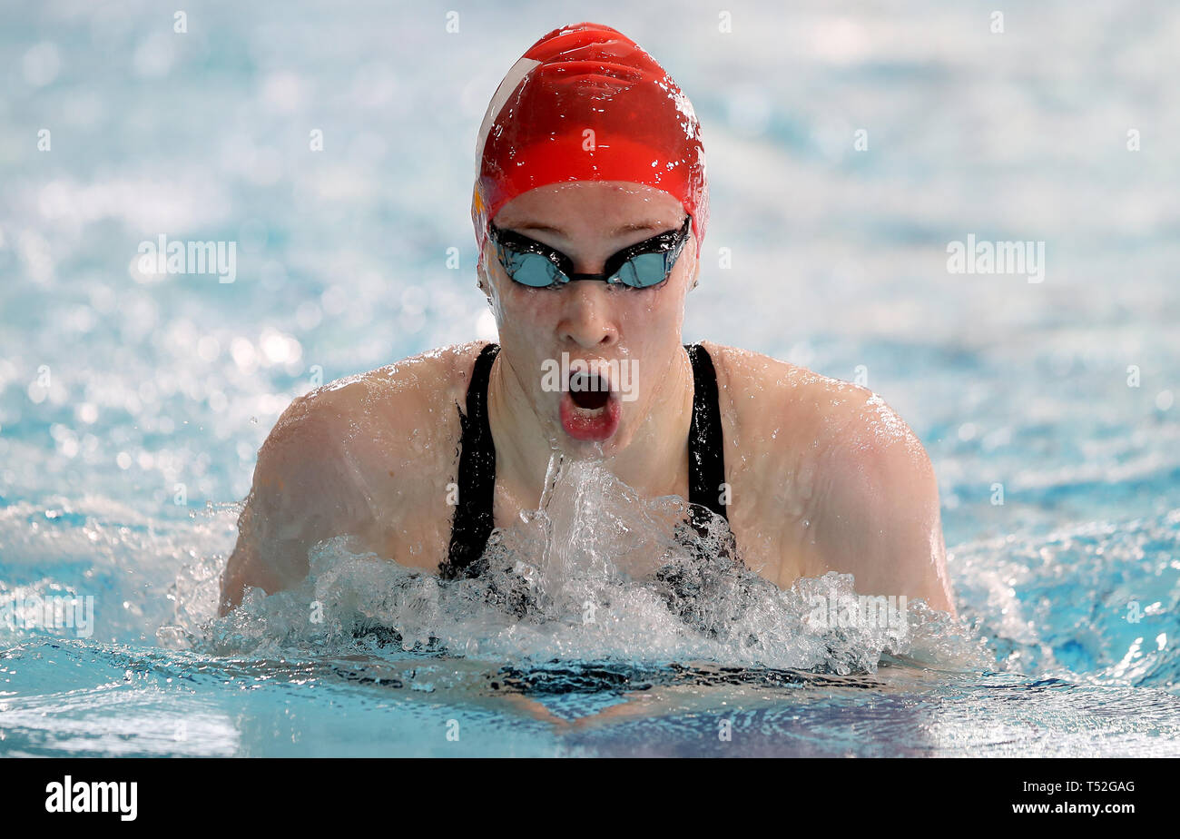 Katie Goodburn in the heats of the Womens Open 200m Individual Medley ...