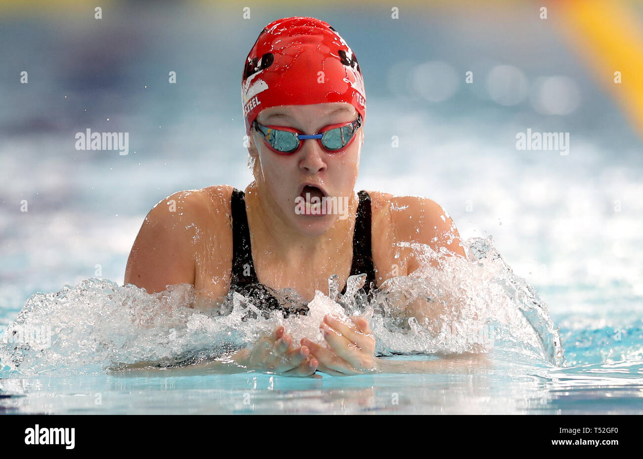 Abigail Miles in the heats of the Womens Open 200m Individual Medley ...
