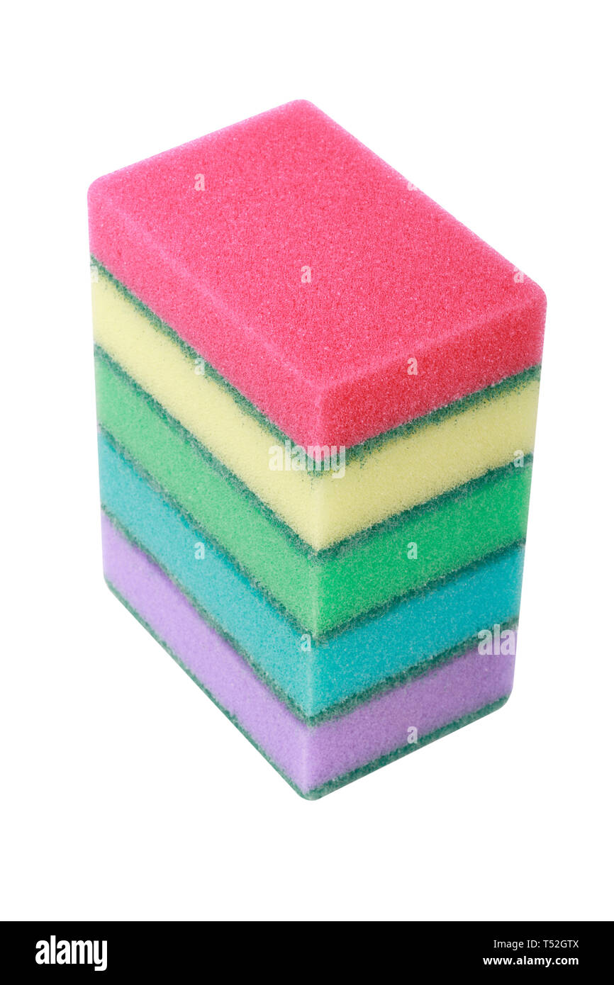 many foam rubber sponge Stock Photo - Alamy