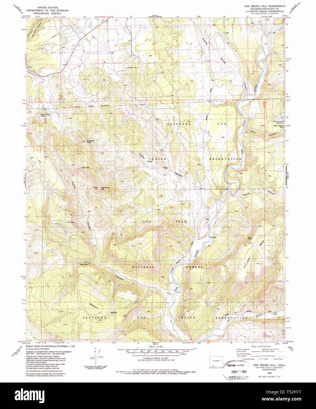 Brush colorado map Cut Out Stock Images & Pictures - Alamy