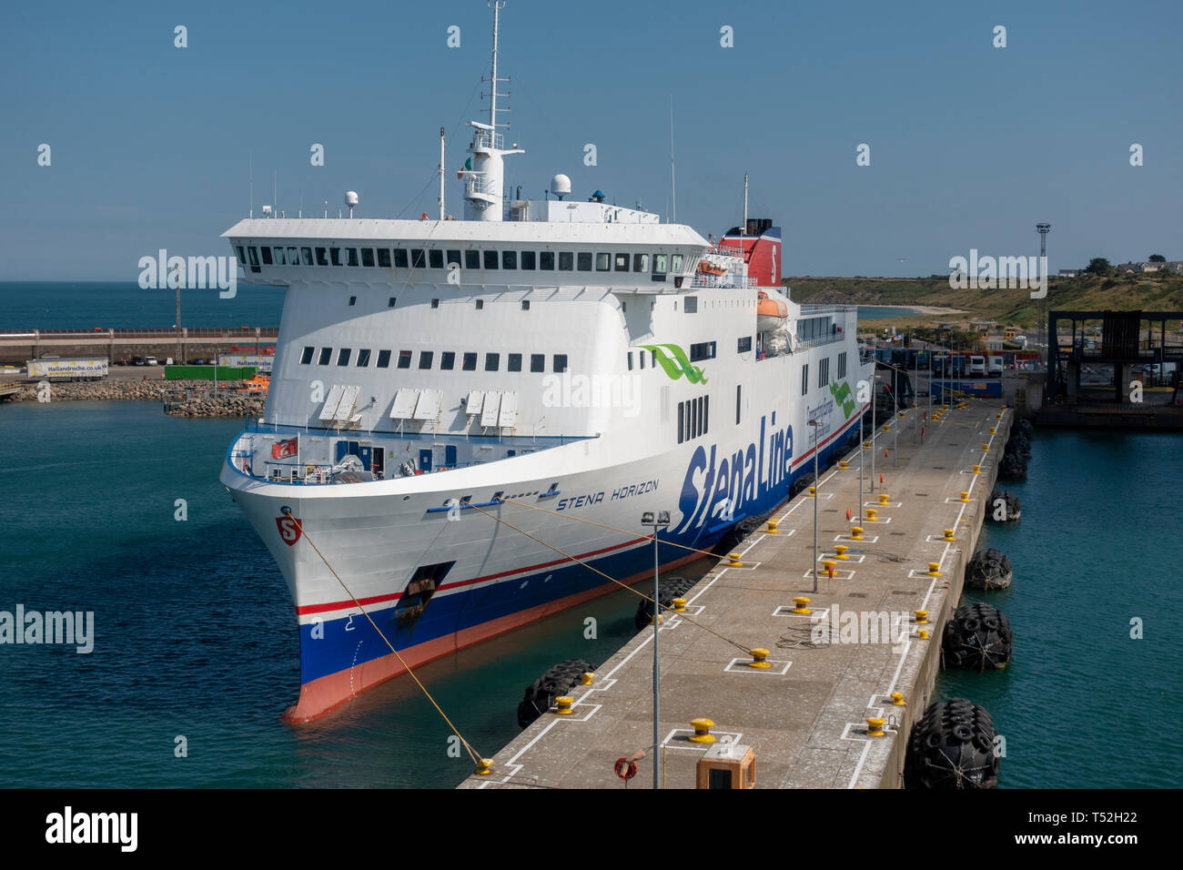 Rosslare ferry harbour hi-res stock photography and images - Alamy