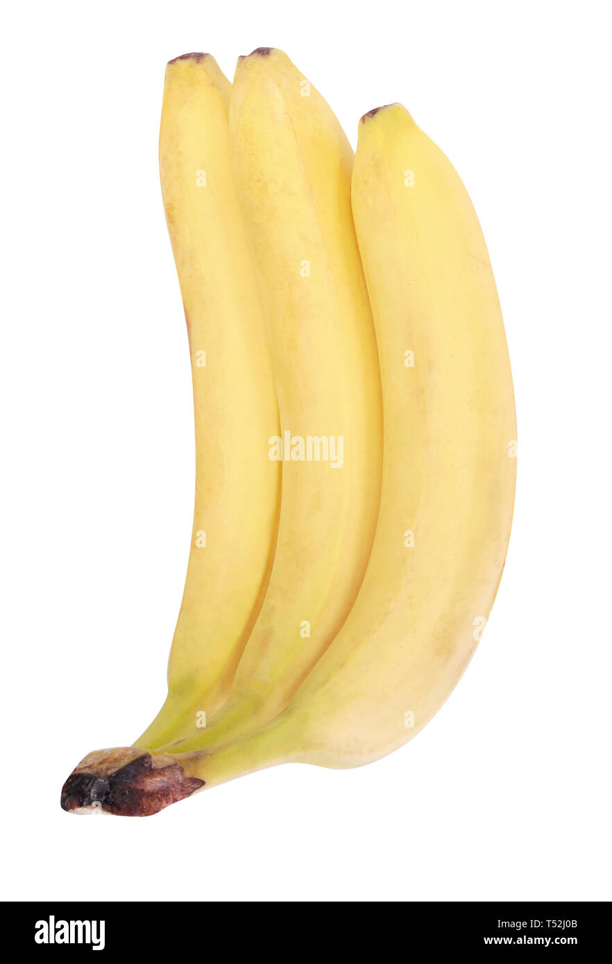 many yellow banana isolated Stock Photo - Alamy