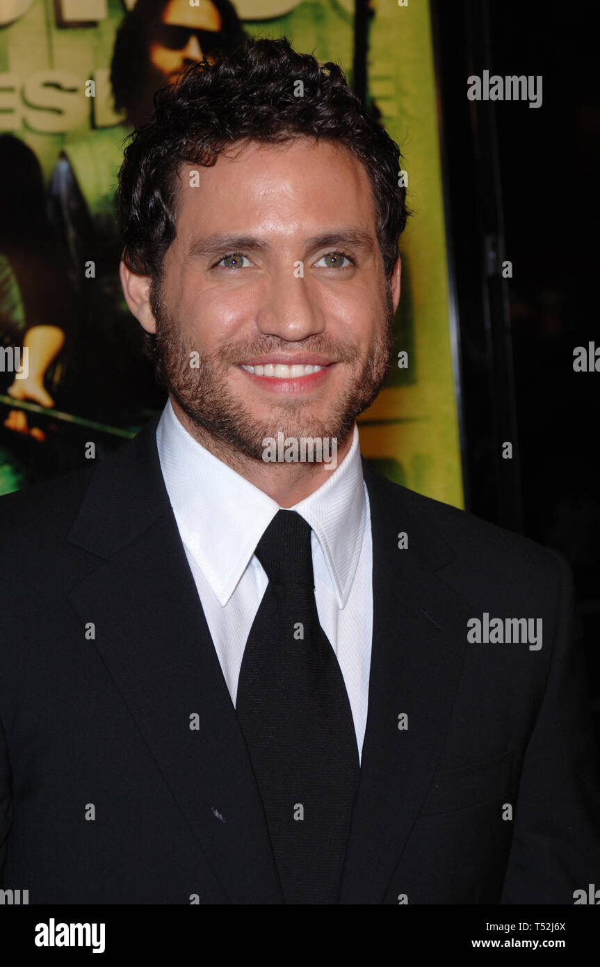 LOS ANGELES, CA. October 11, 2005: Actor EDGAR RAMIREZ at the Los ...