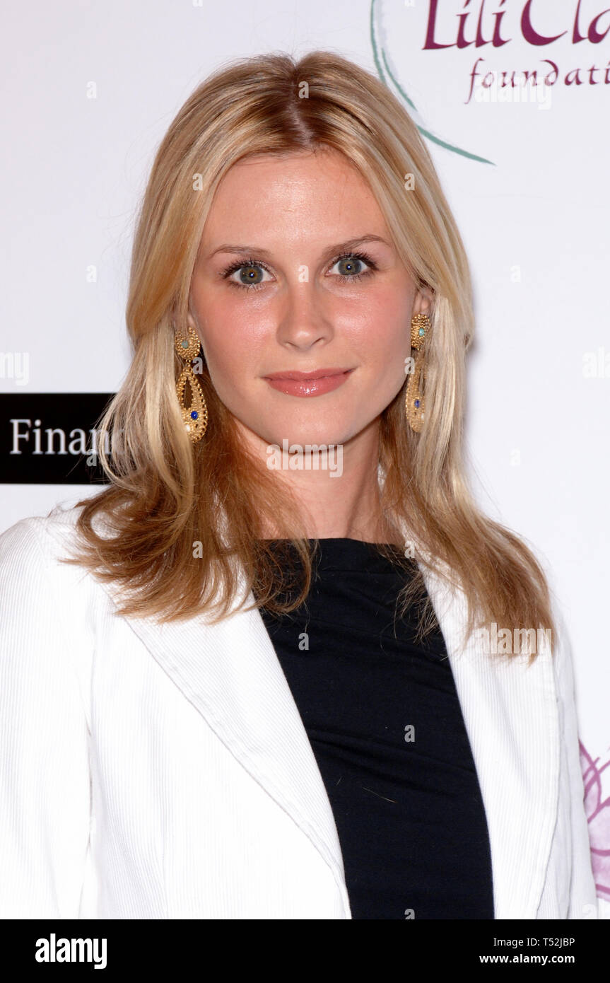 LOS ANGELES, CA. October 15, 2005: Actress BONNIE SOMERVILLE at the 8th ...