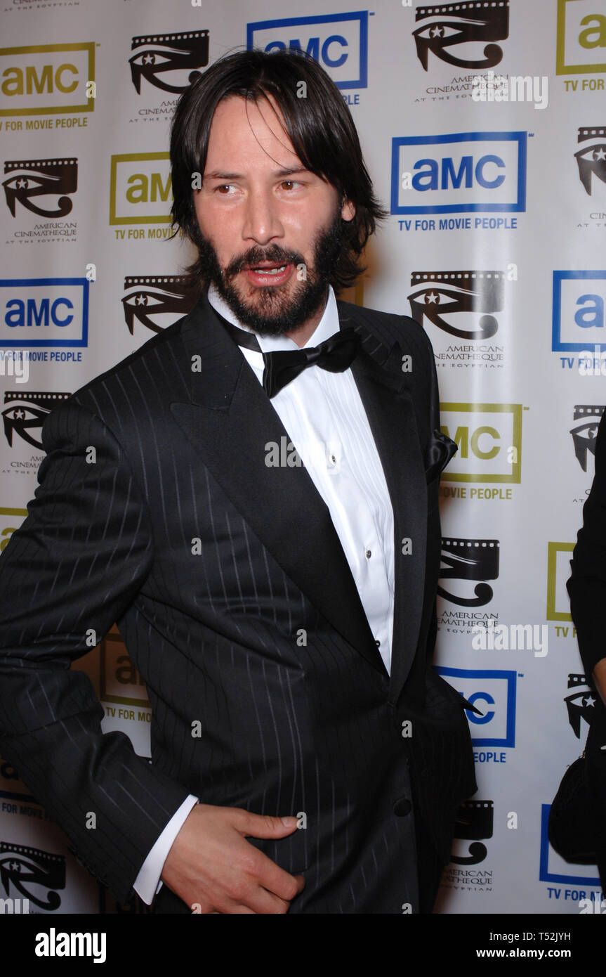 LOS ANGELES, CA. October 21, 2005: Actor KEANU REEVES at the 20th ...