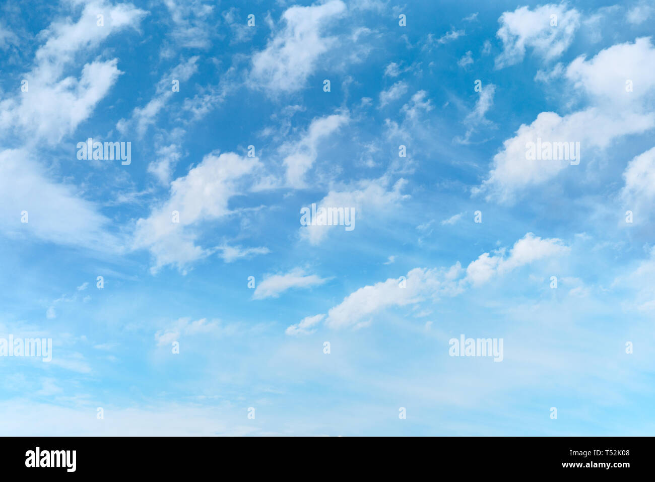 The Only Sky. Cloudscape Background Stock Photo - Alamy