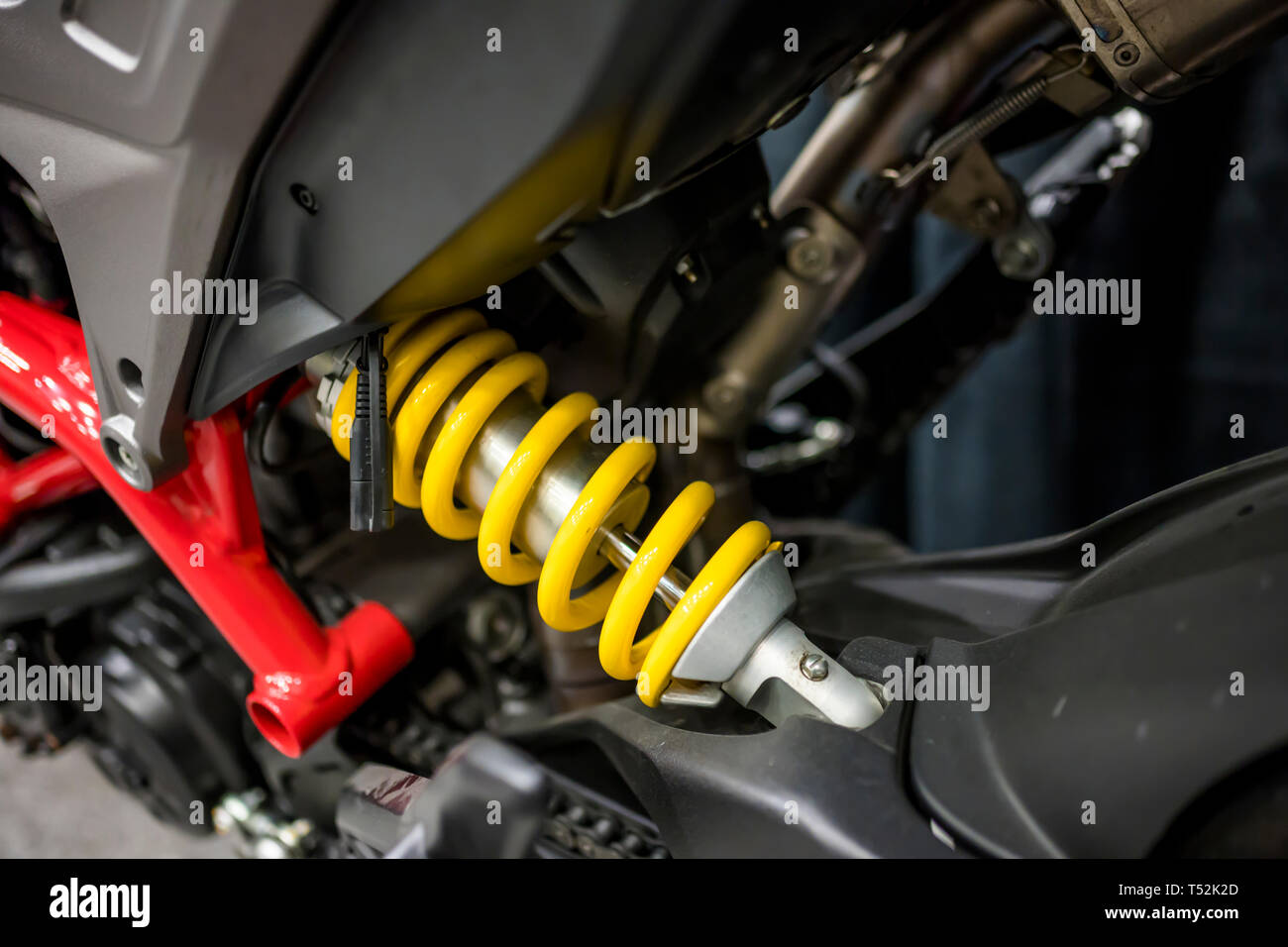 Small motor bike hi-res stock photography and images - Alamy