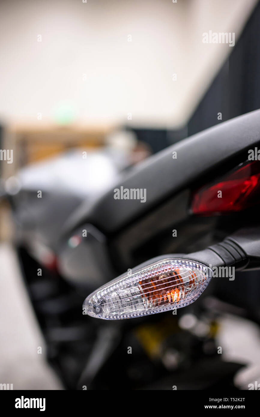 Motorcycle rear light hi-res stock photography and images - Alamy