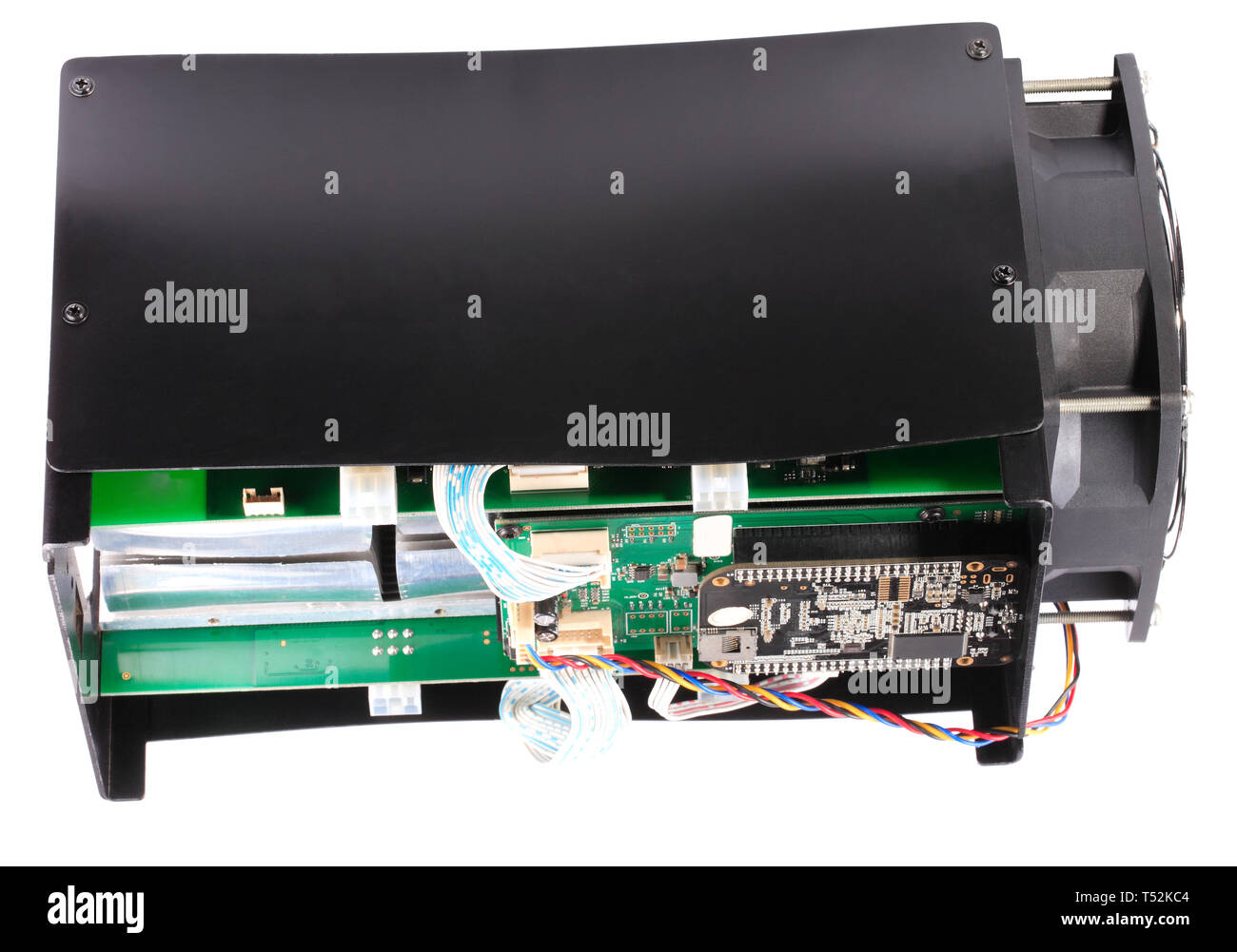 electronic device isolated on white background Stock Photo - Alamy