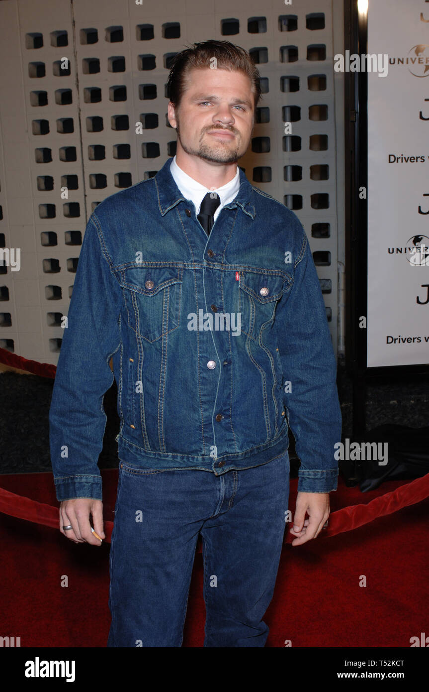 LOS ANGELES, CA. October 27, 2005: Actor EVAN JONES at the world ...