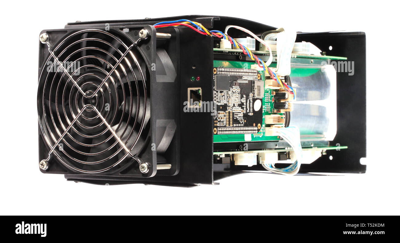 electronic device isolated on white background Stock Photo - Alamy