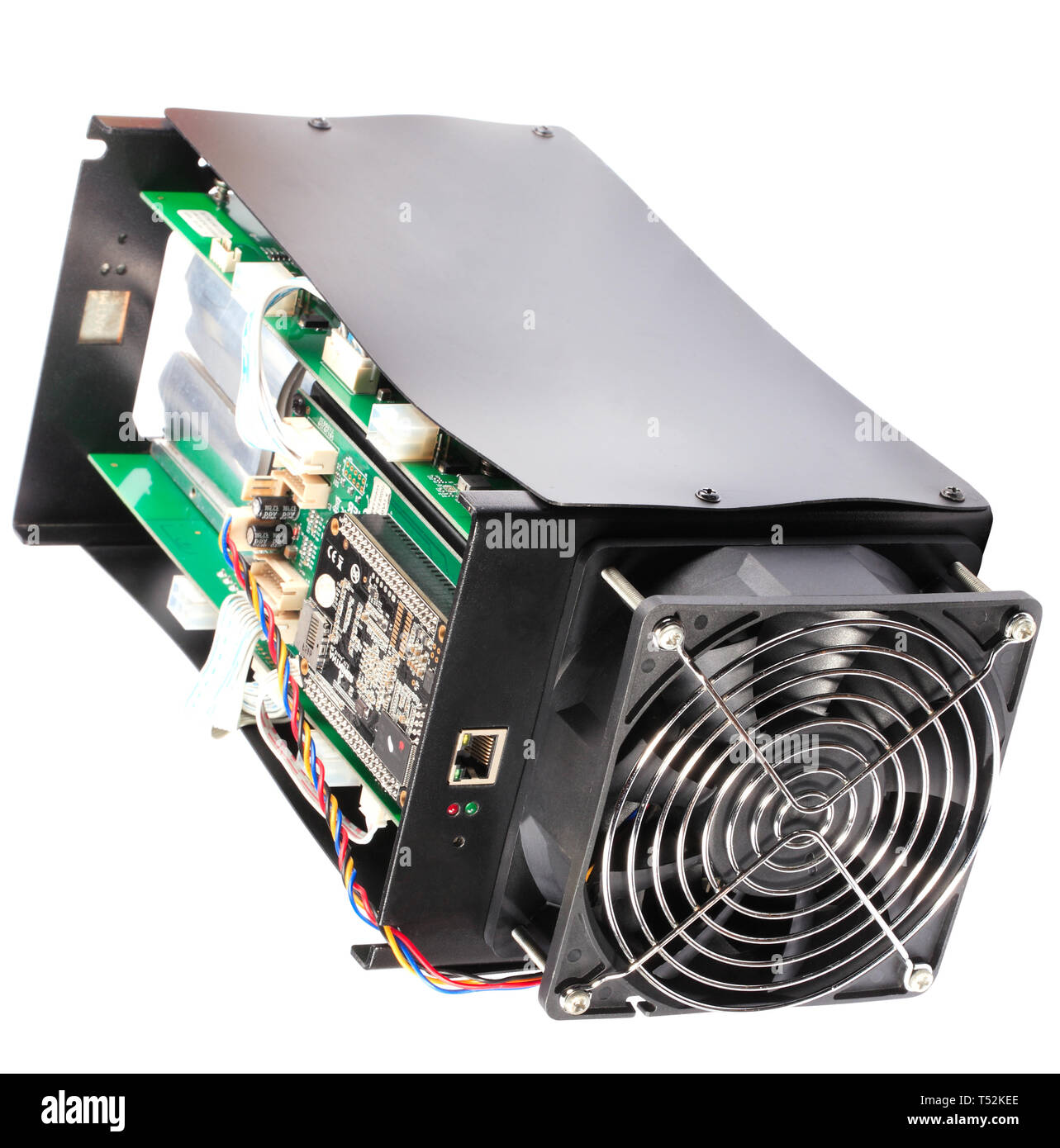 electronic device isolated on white background Stock Photo - Alamy