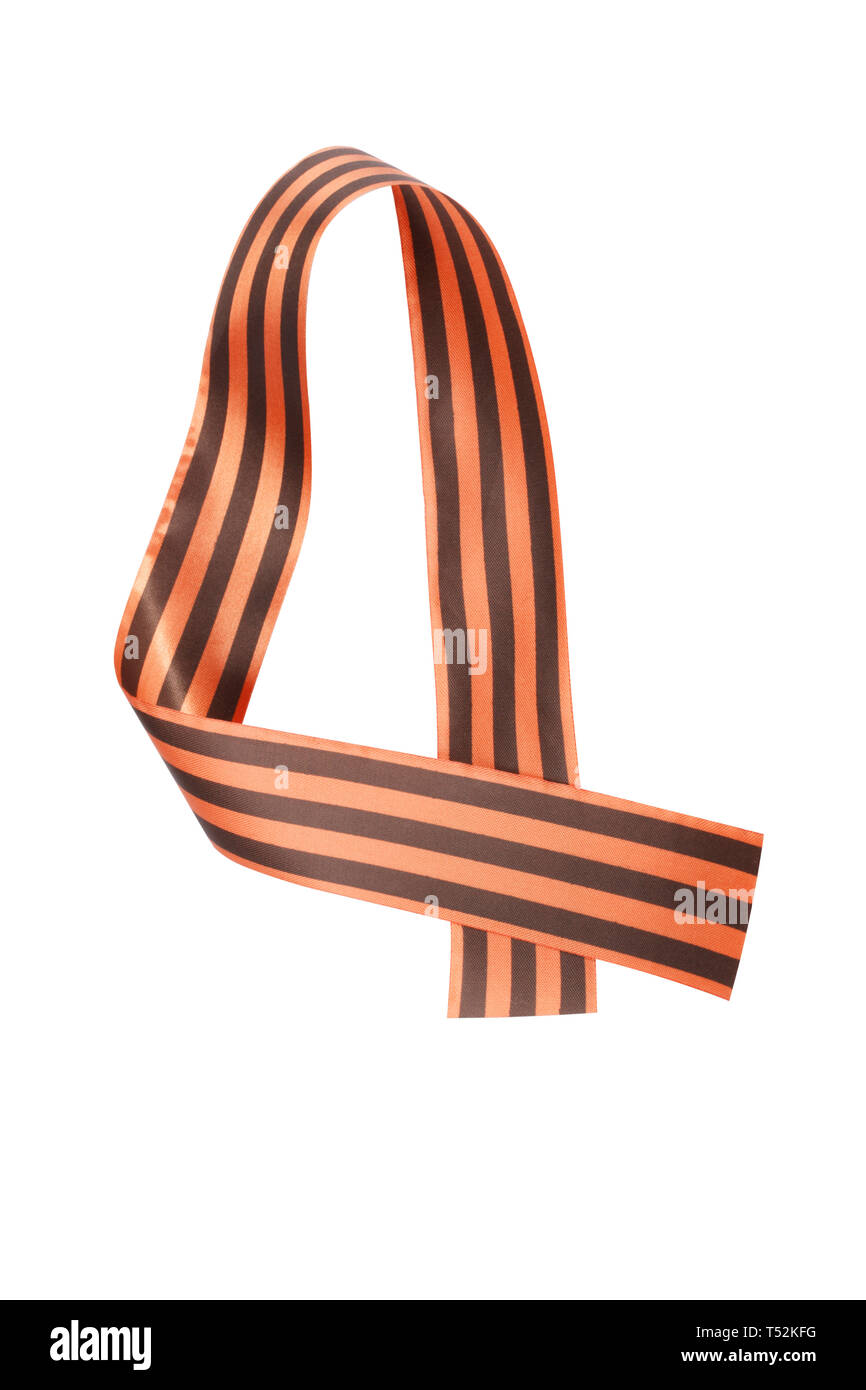 George Ribbon Isolated Stock Photo - Alamy