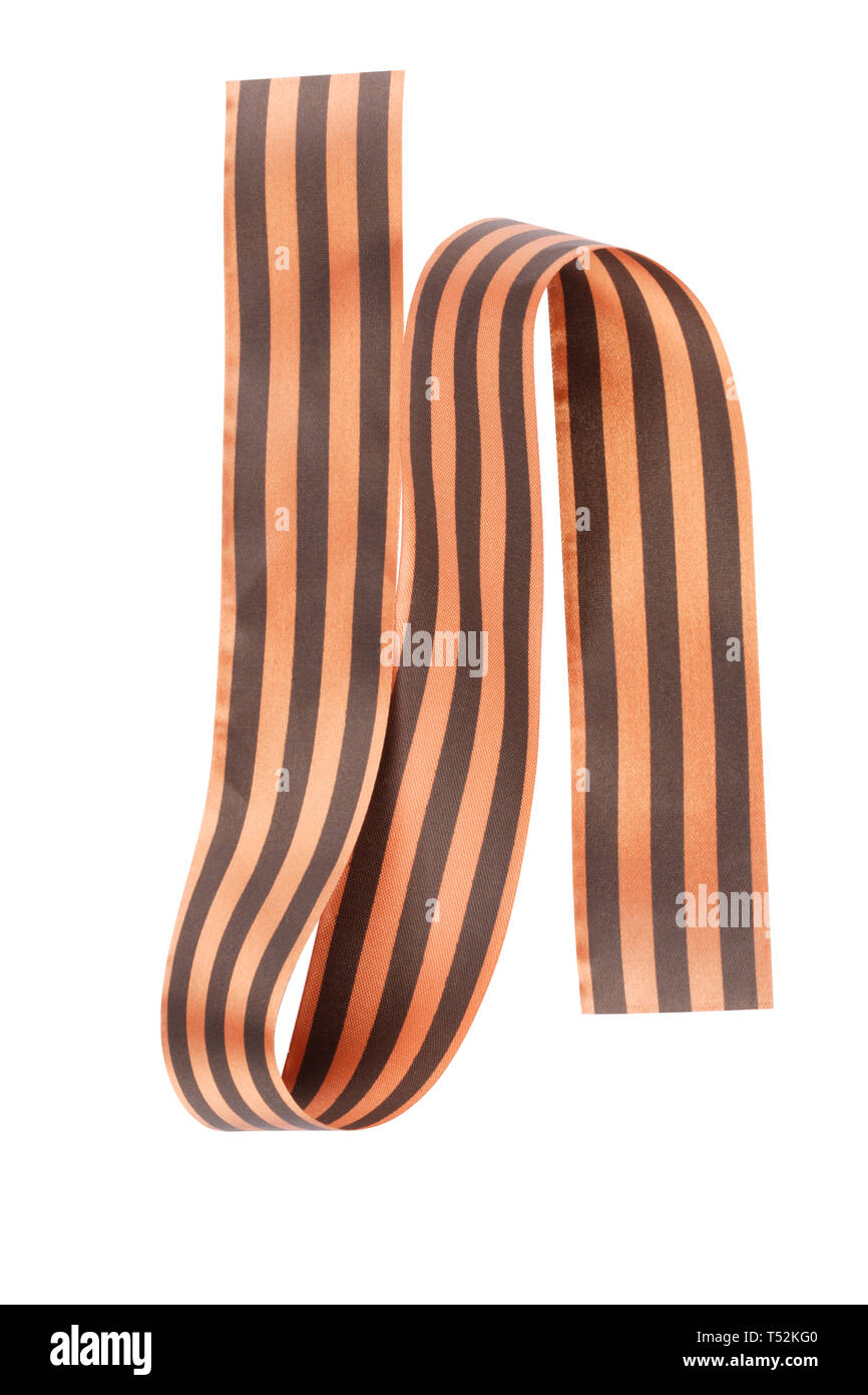 George Ribbon Isolated Stock Photo - Alamy