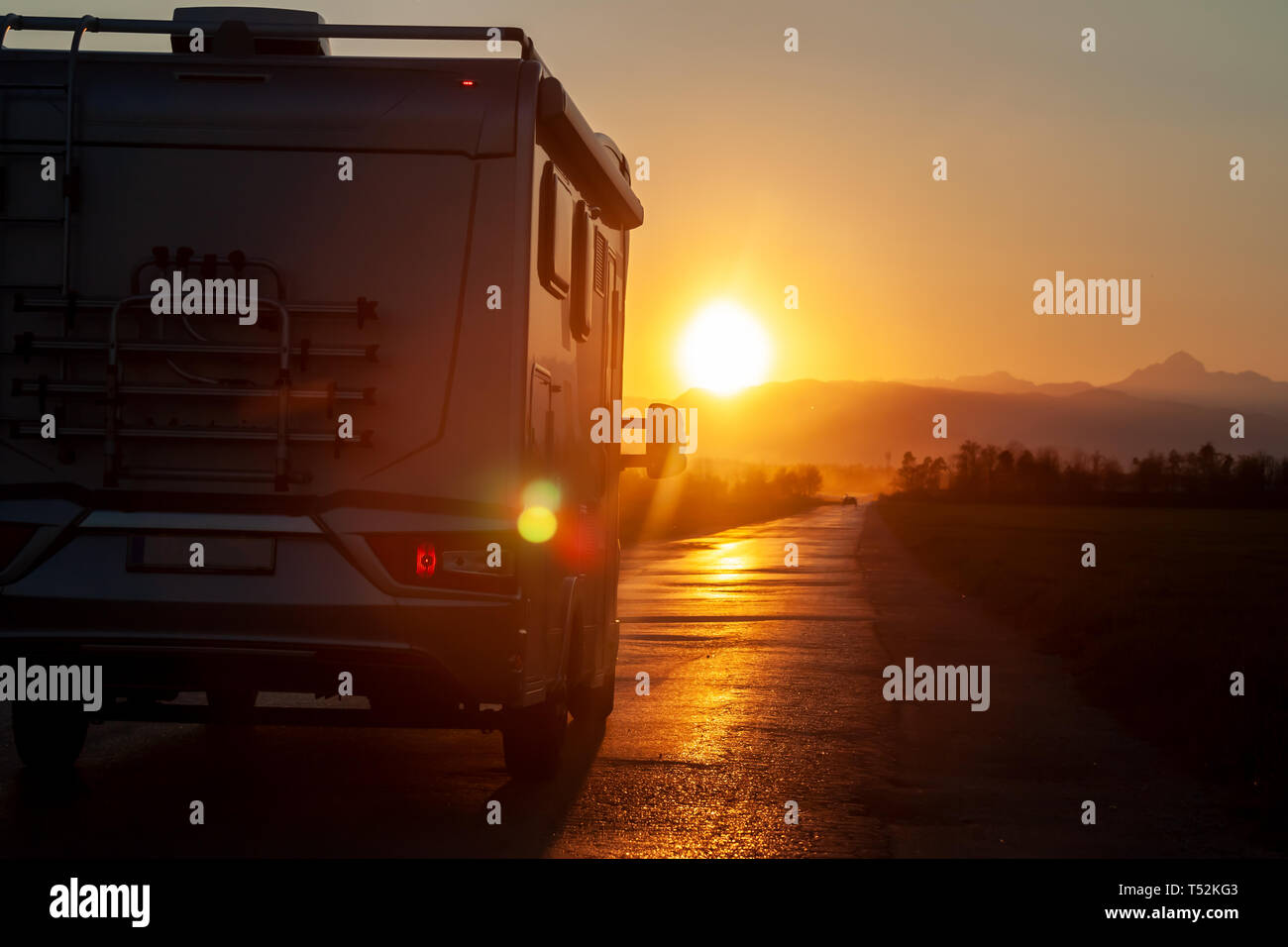 Heading into sunset hi-res stock photography and images - Alamy