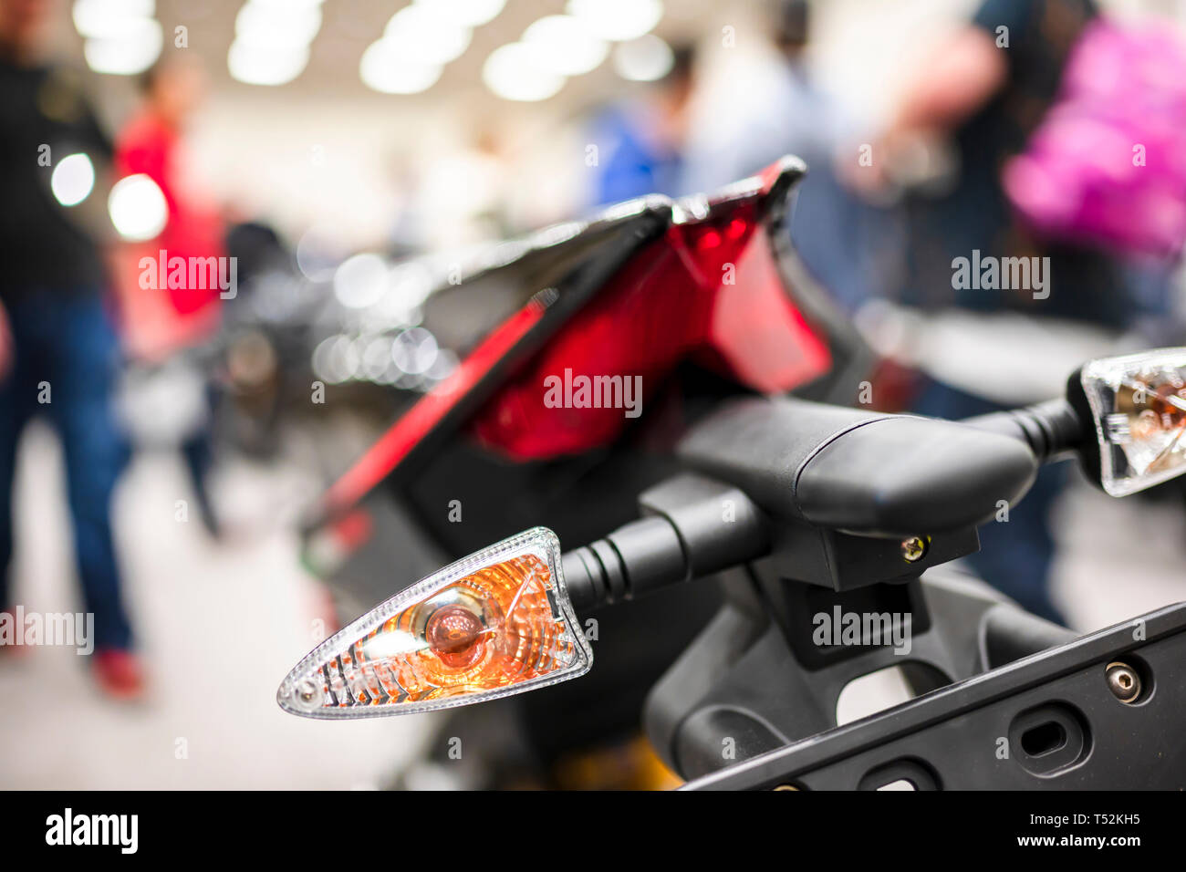 Motorcycle rear light hi-res stock photography and images - Alamy