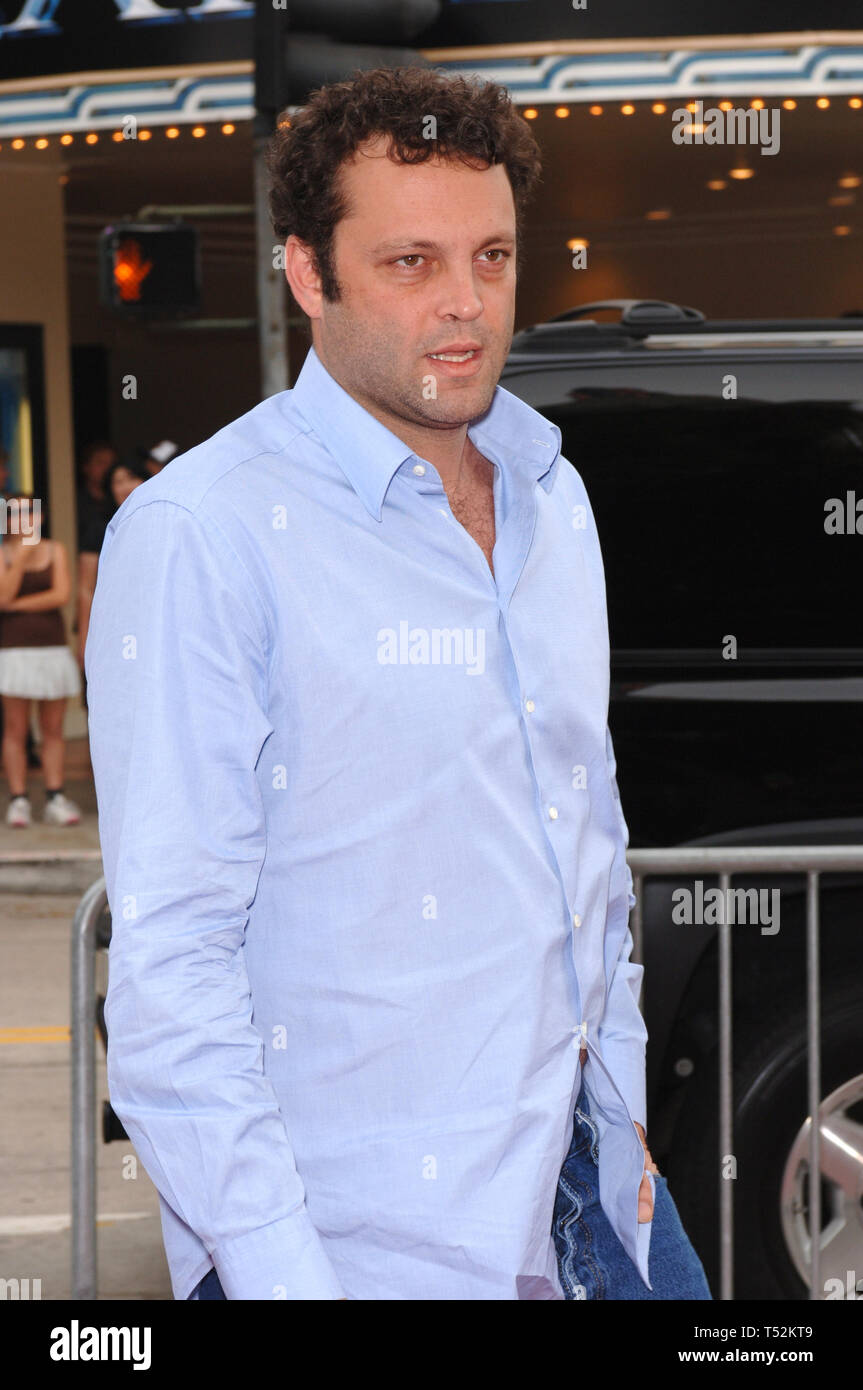 LOS ANGELES, CA. November 06, 2005: Actor VINCE VAUGHN at the Los ...