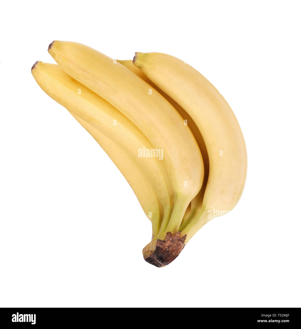 many yellow banana isolated Stock Photo - Alamy