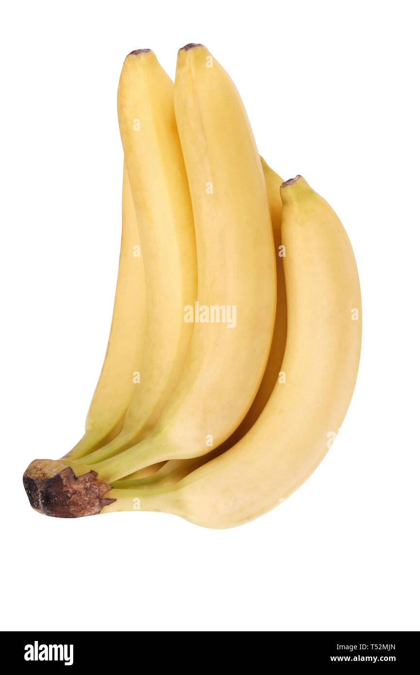 many yellow banana isolated Stock Photo - Alamy