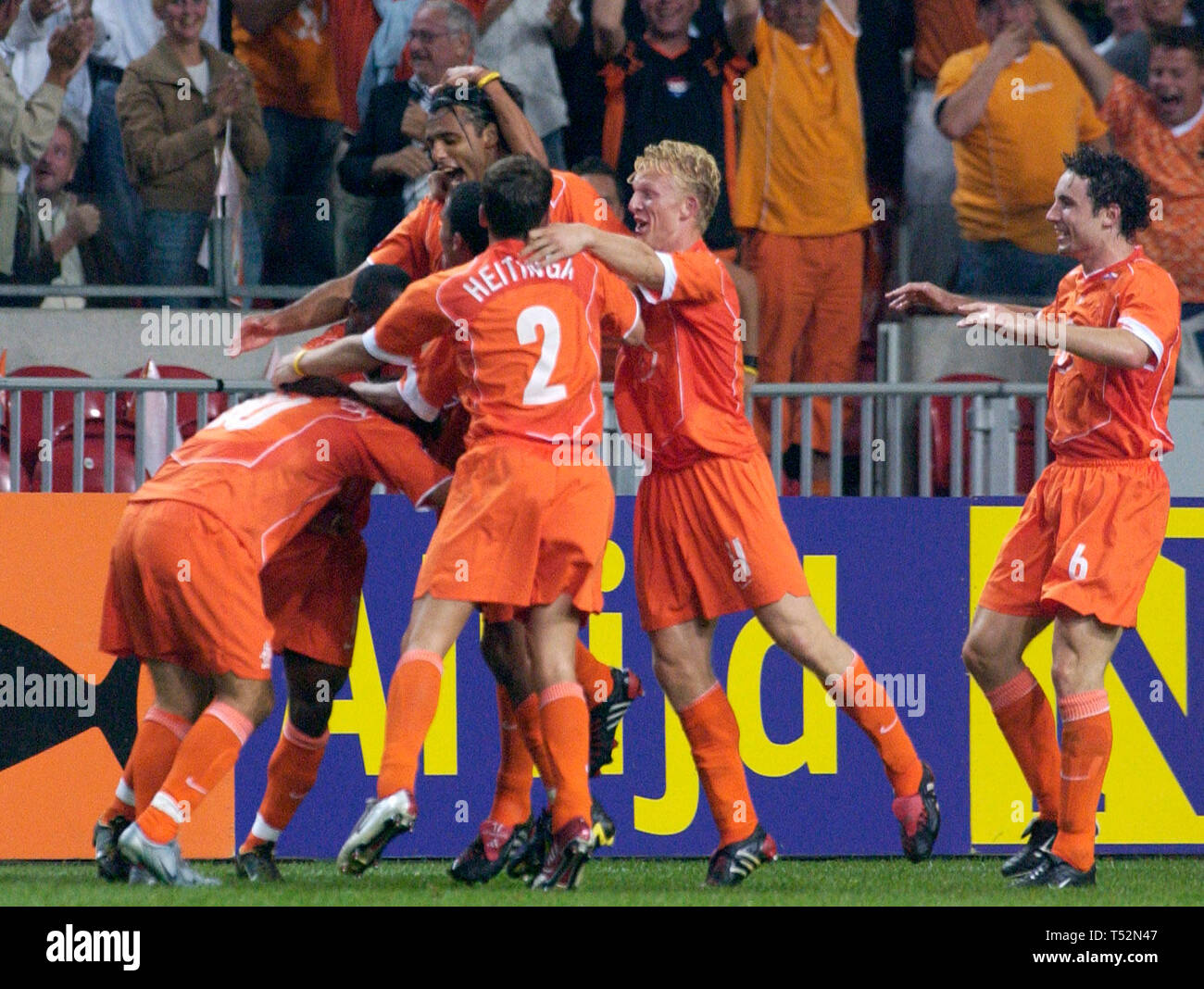 Football netherlands celebrates celebration hi-res stock photography ...