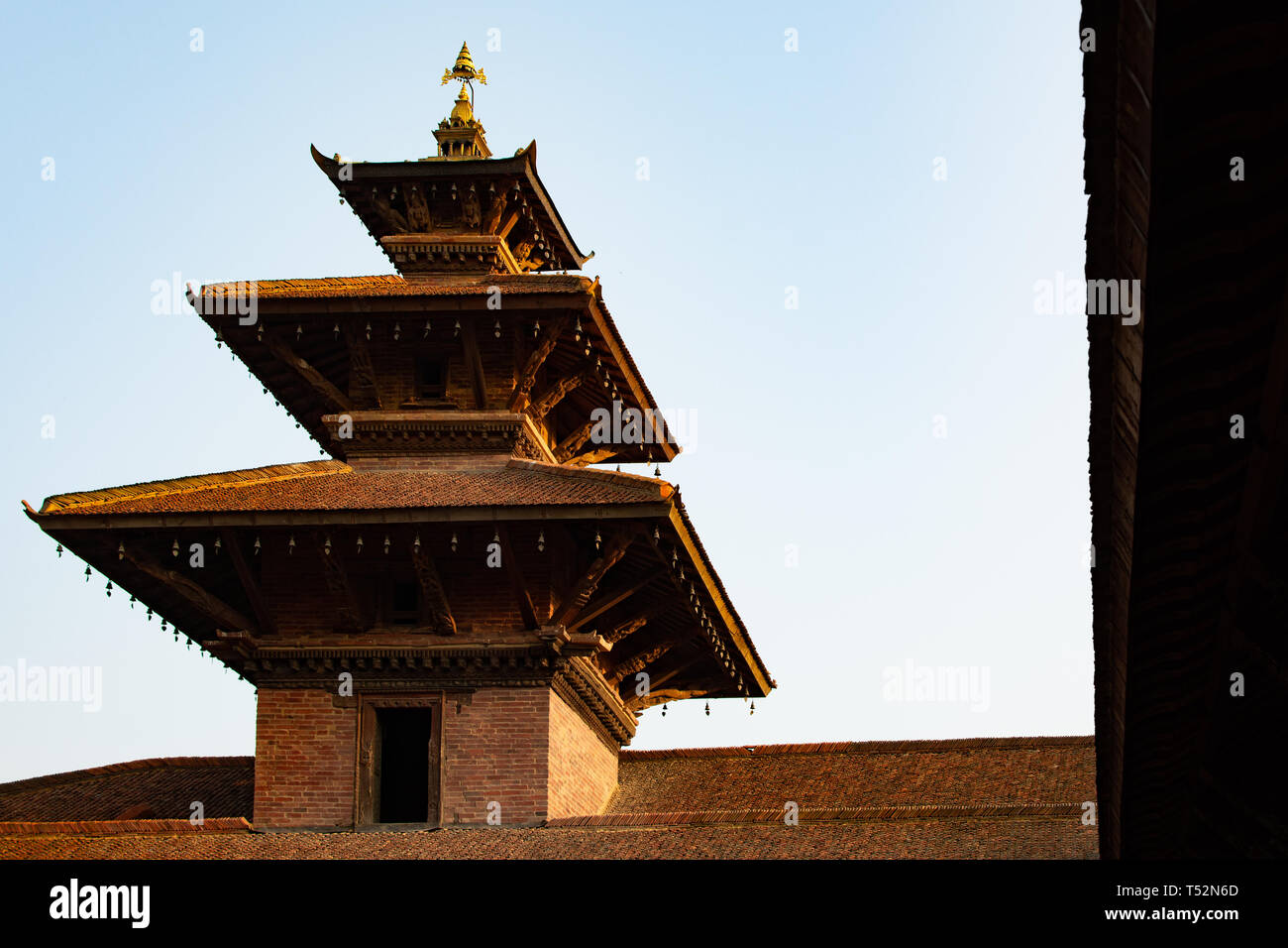 Taleju temple in Mul Chowk of Patan Durbar Square Stock Photo - Alamy