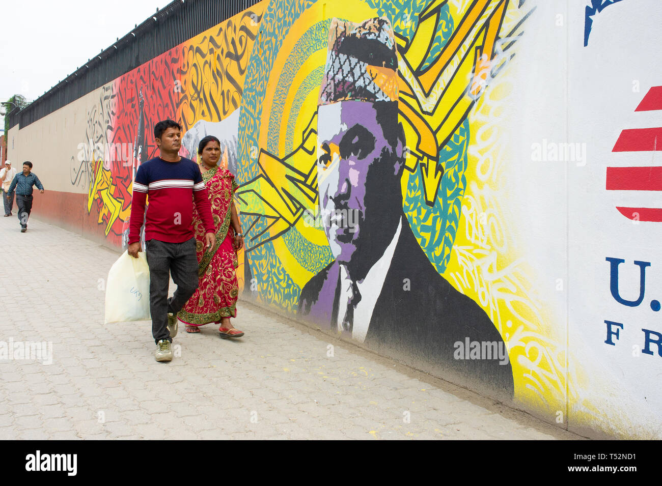 Nepal Kathmandu Durbar Marg Street High Resolution Stock Photography ...