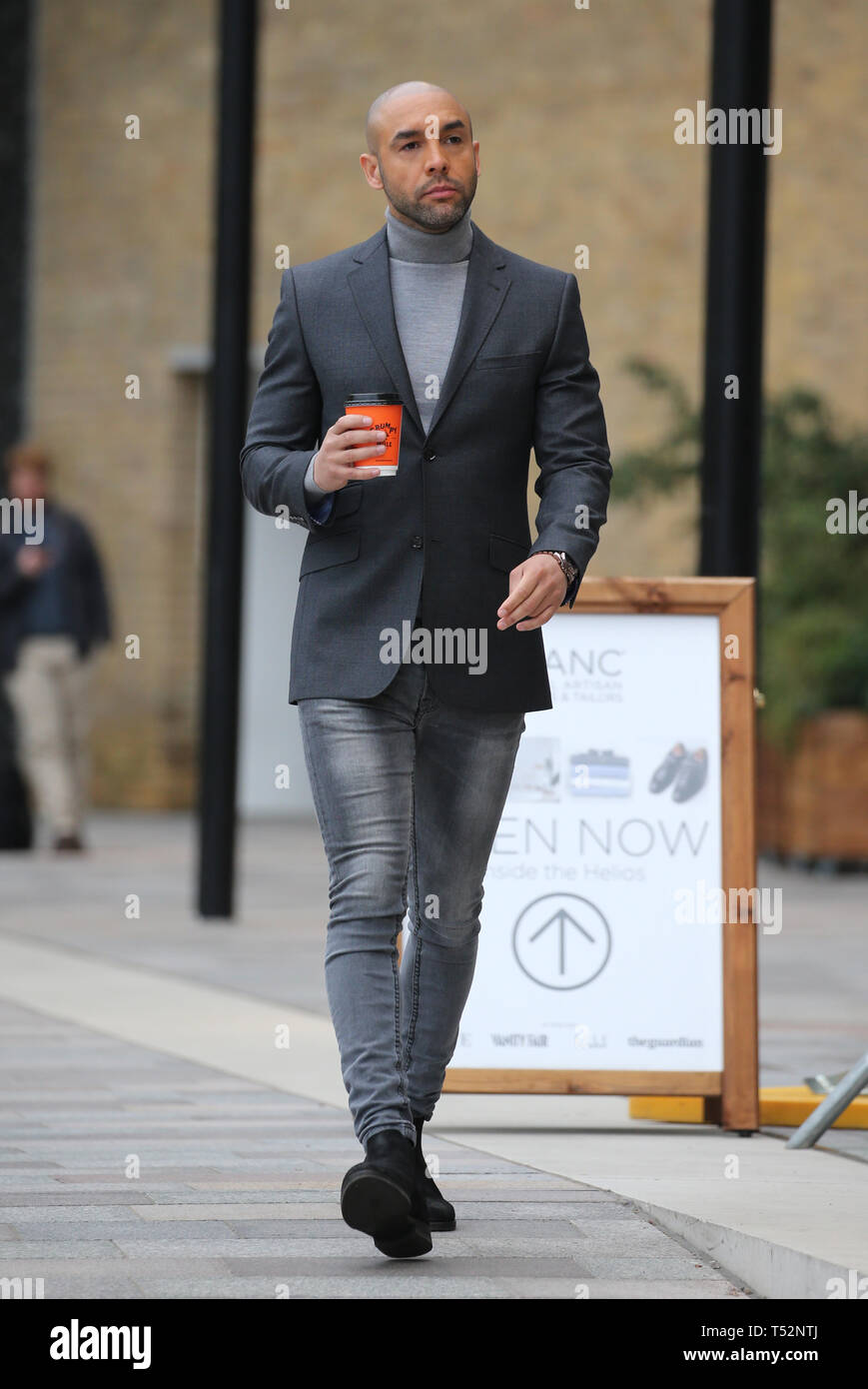 Alex Beresford outside ITV Studios Featuring: Alex Beresford Where ...