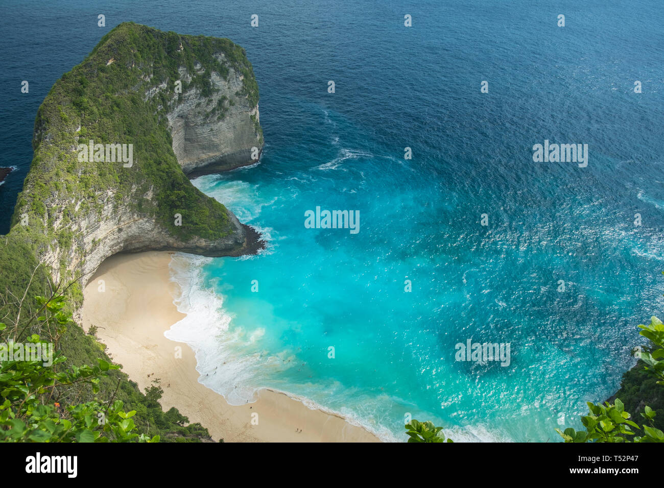 Kelingking Beach is a hidden beach in the village of Bunga Mekar, on ...
