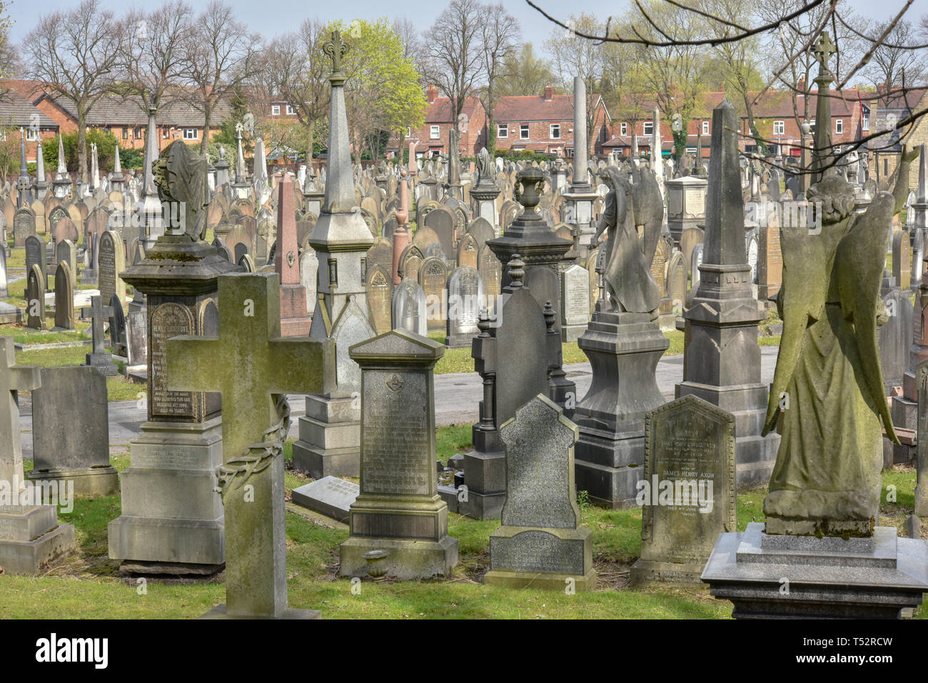 Southern Cemetery, Manchester Cemetery Stock Photo - Alamy