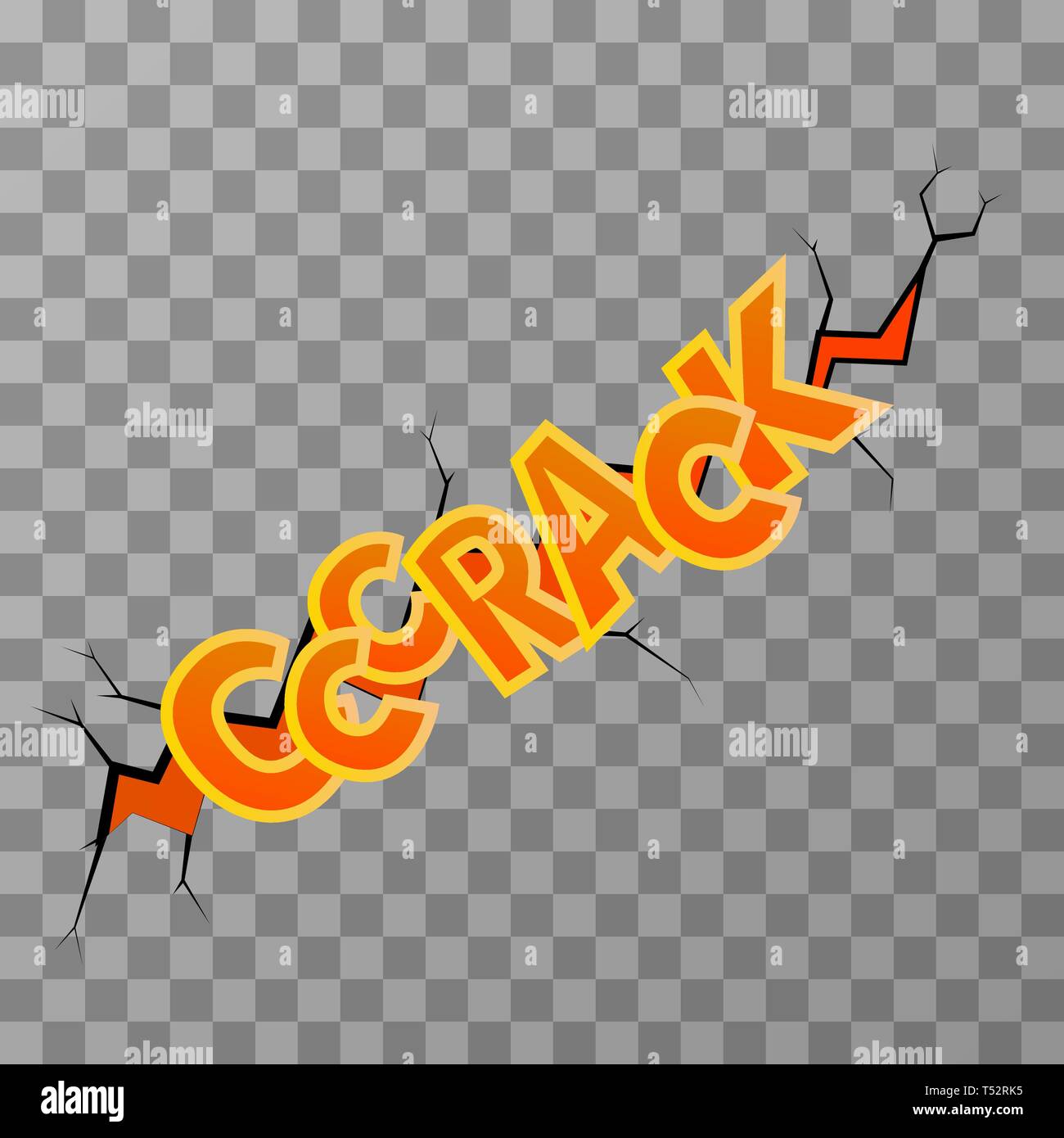 Crack Cartoon Explosion