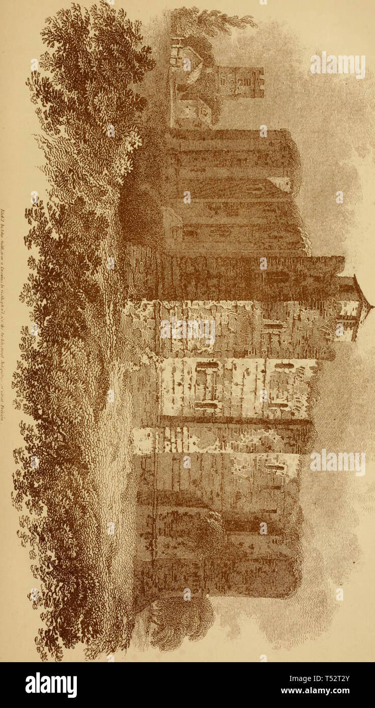 "The imperial island; England's chronicle in stone;" (1886 Stock Photo ...